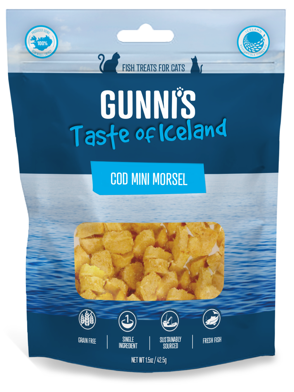 CAT COD MINI MORSELS – Gunnis Pet